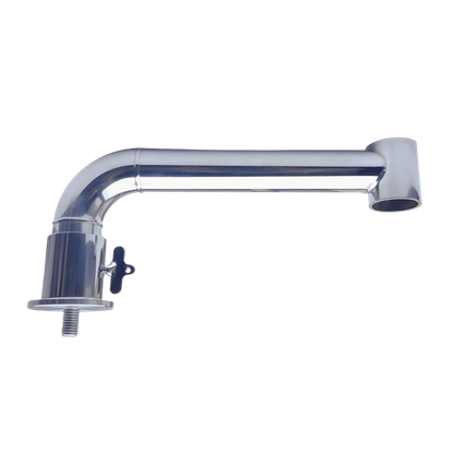 Haste curvo para Borda de Lancha - Modelo L 38mm